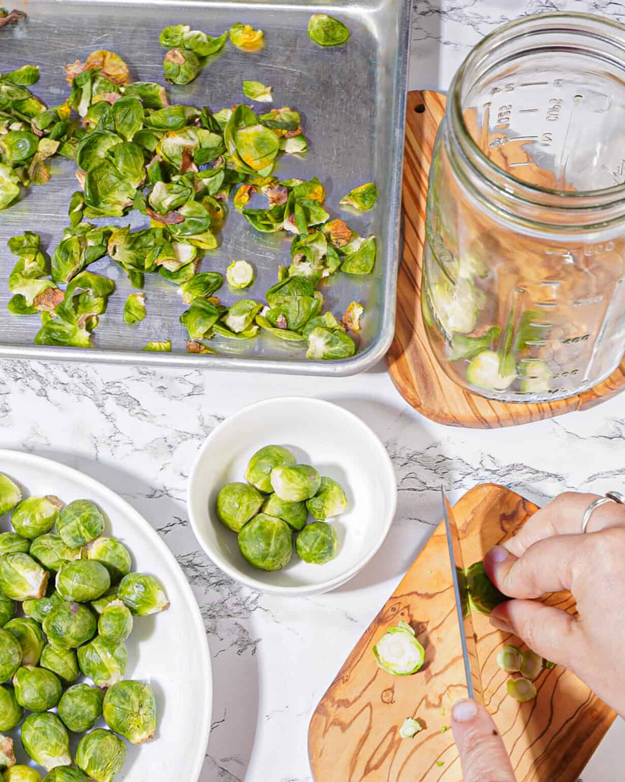 Lacto-Fermented Brussels Sprouts » Slow Living Kitchen