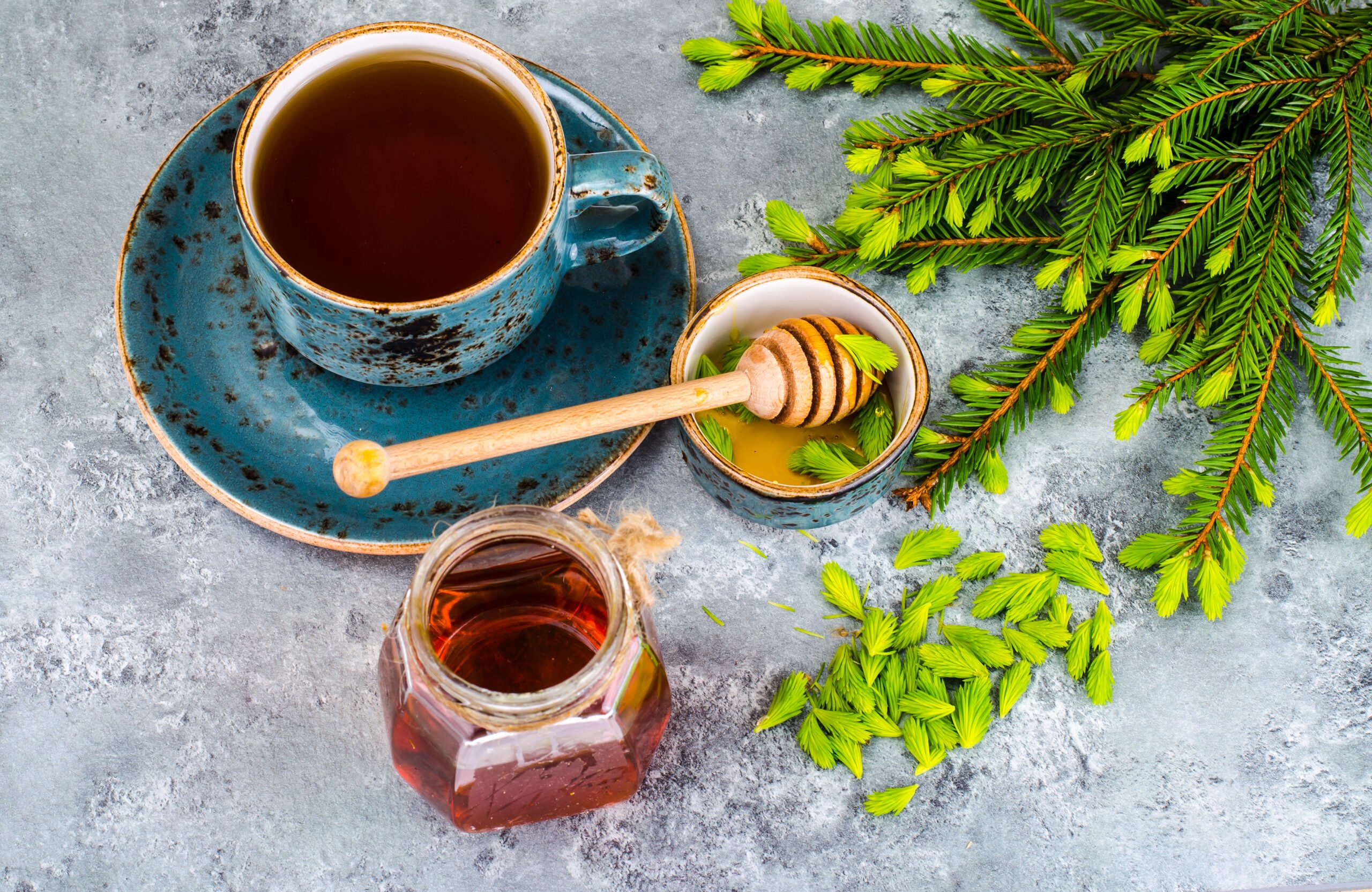 How to Make Spruce Tip Tea